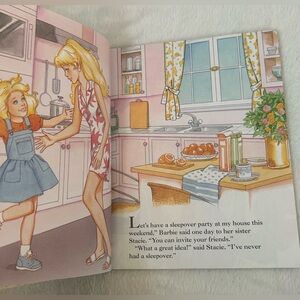 Barbie | Other | 62 999 A Special Sleepover Vintage Barbie Little ...